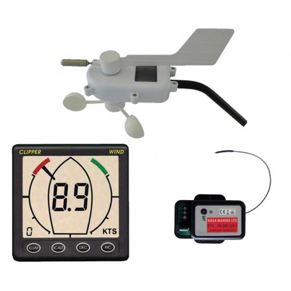 Navigatie :: Windmeters :: NASA Clipper windmeter compleet draadloos